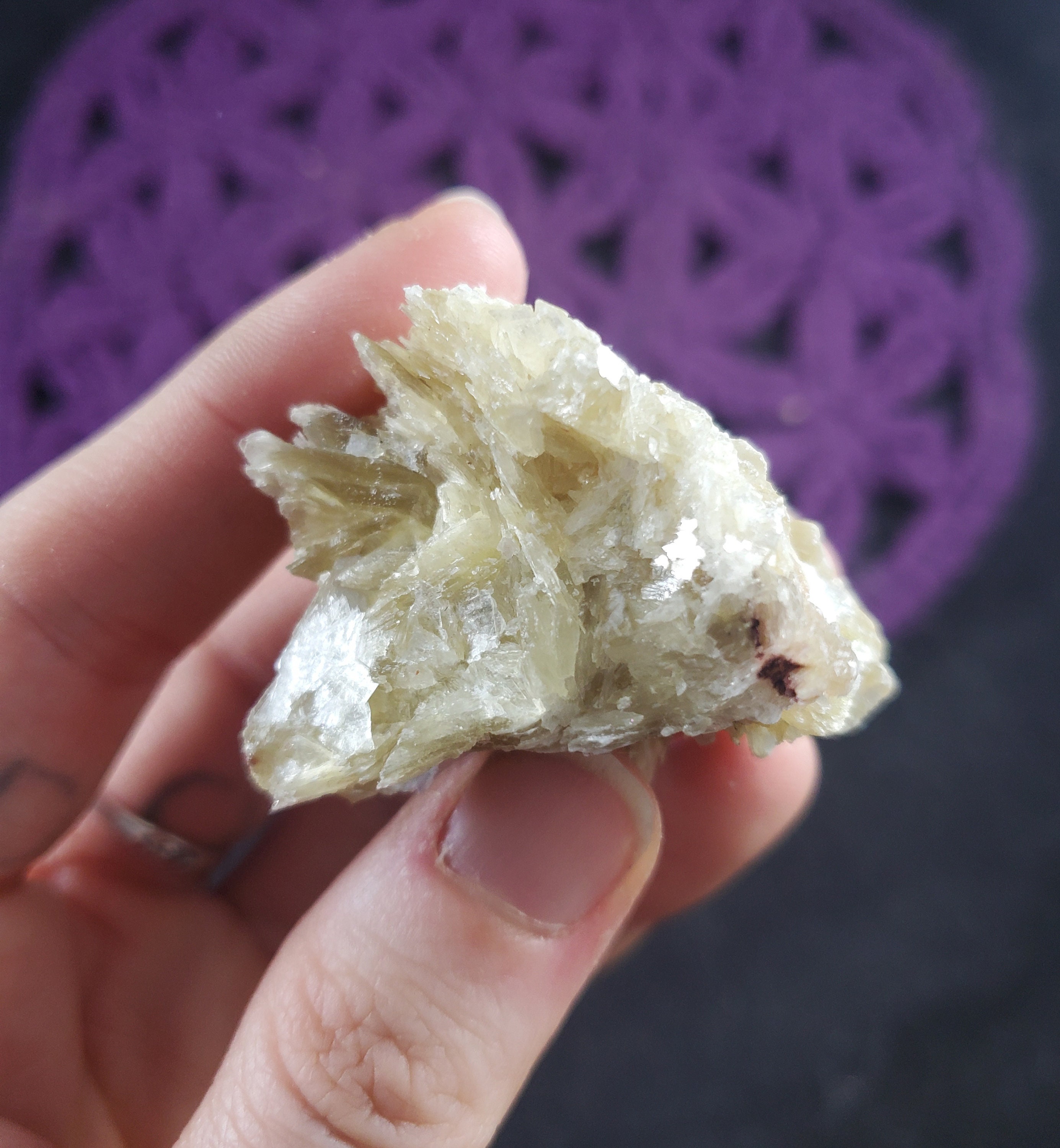 Golden Mica Muscovite Crystal Shimmer Stones Crystals Rough | Etsy