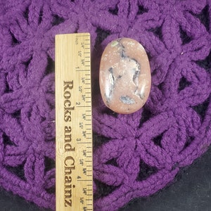 Pink Opal Palmstone Crystal Palm Stones Gallet Crystals - Etsy
