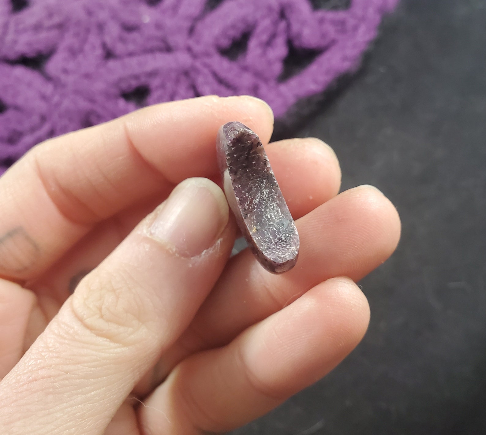 Star Ruby Polished Moon Crystals Stones Crystal Natural | Etsy