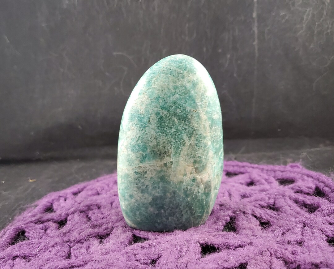 Amazonite Polished Freeform Healing Stones Display Crystal Self ...