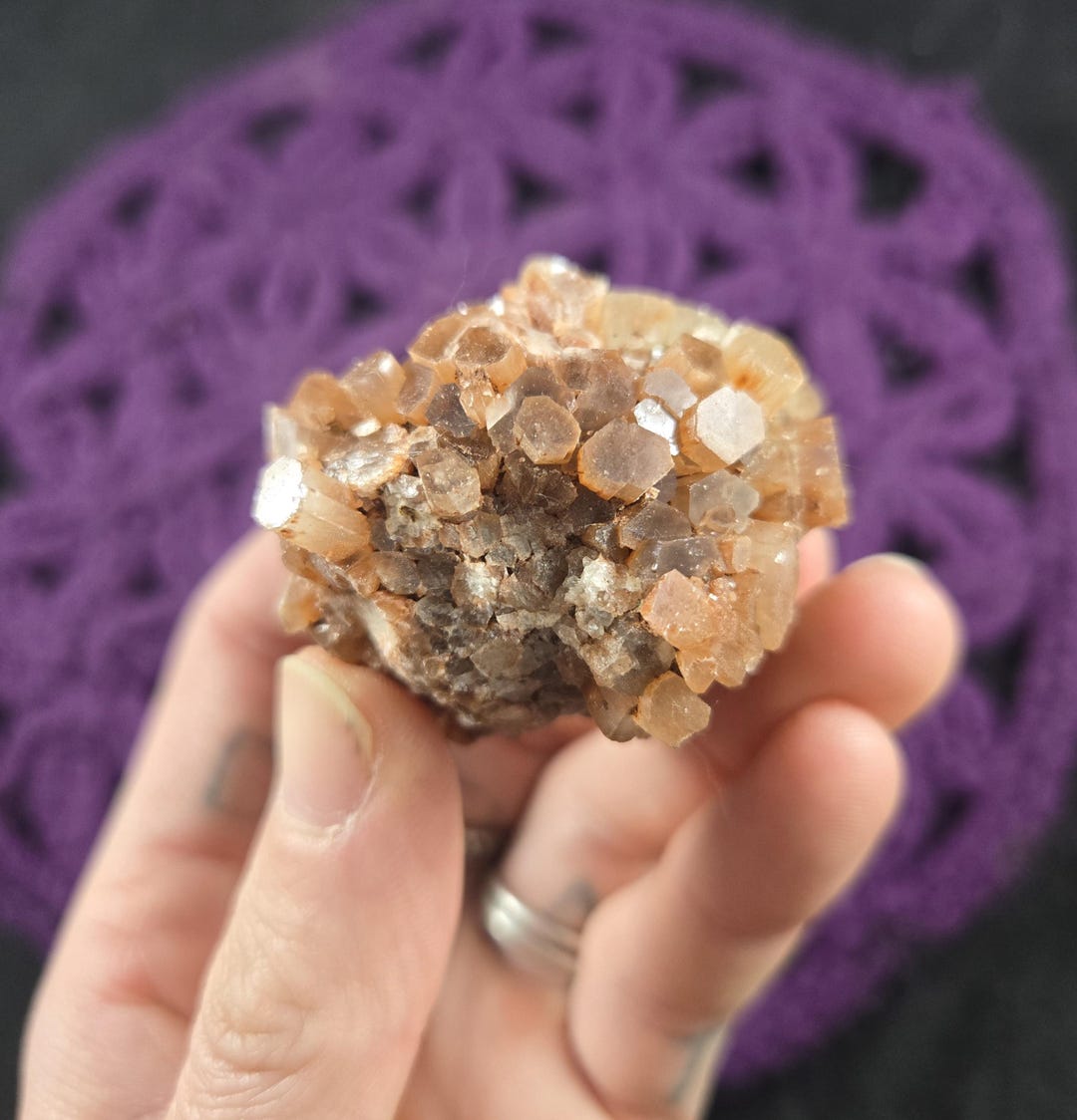 Aragonite Sputnik Crystal Cluster Stones Crystals Raw Aliens Weird ...