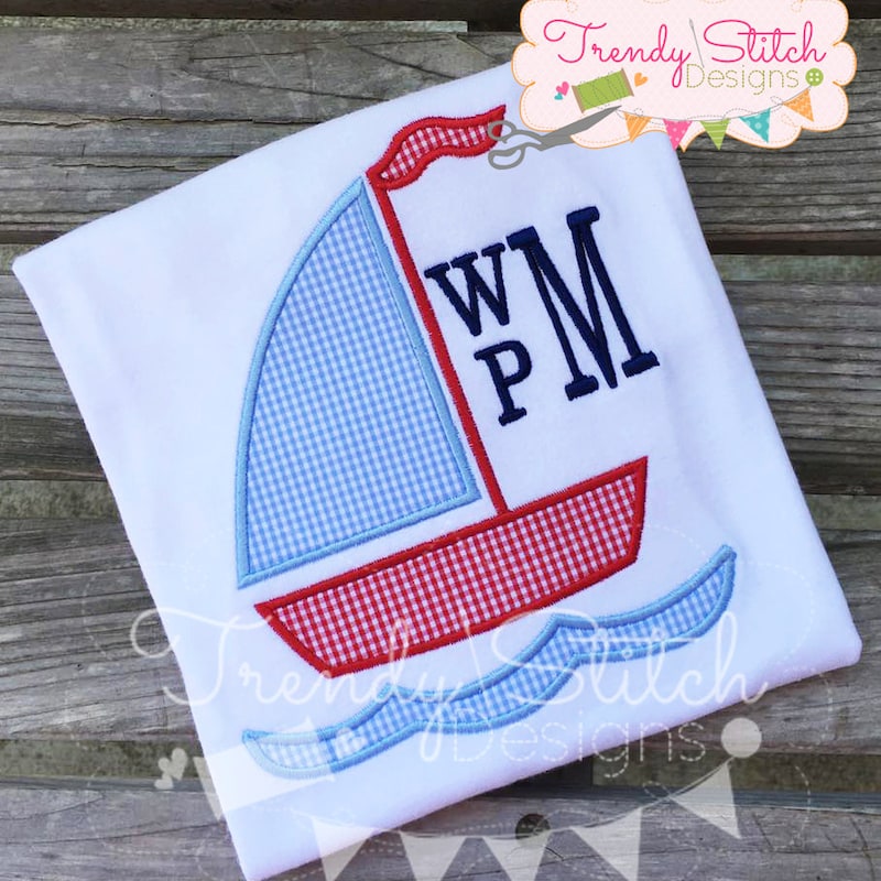 Nautical Applique - Etsy
