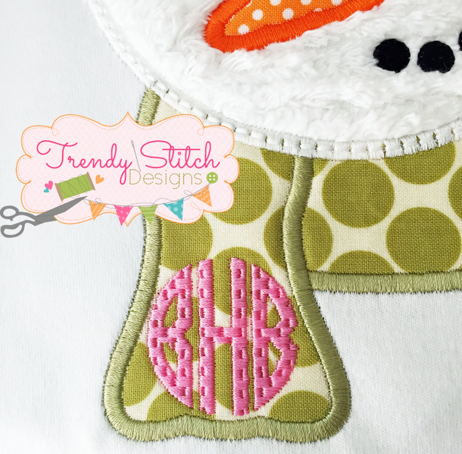 Natural Circle Brick Font Machine Embroidery Design INSTANT DOWNLOAD Bx ...