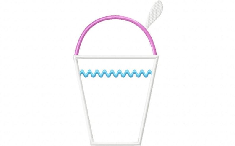 Snowball Cup Applique Machine Embroidery Design Bonus Trio Included ...