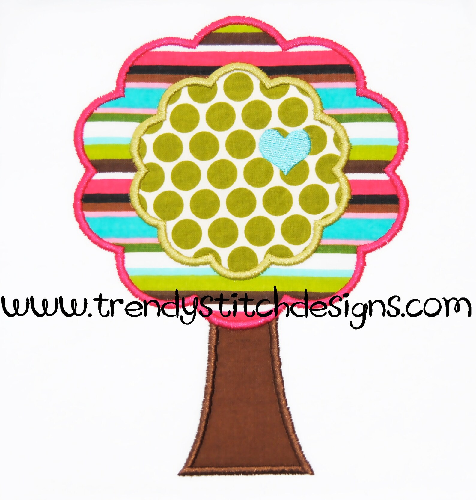 Tree 1 Applique Design Machine Embroidery Design Instant - Etsy