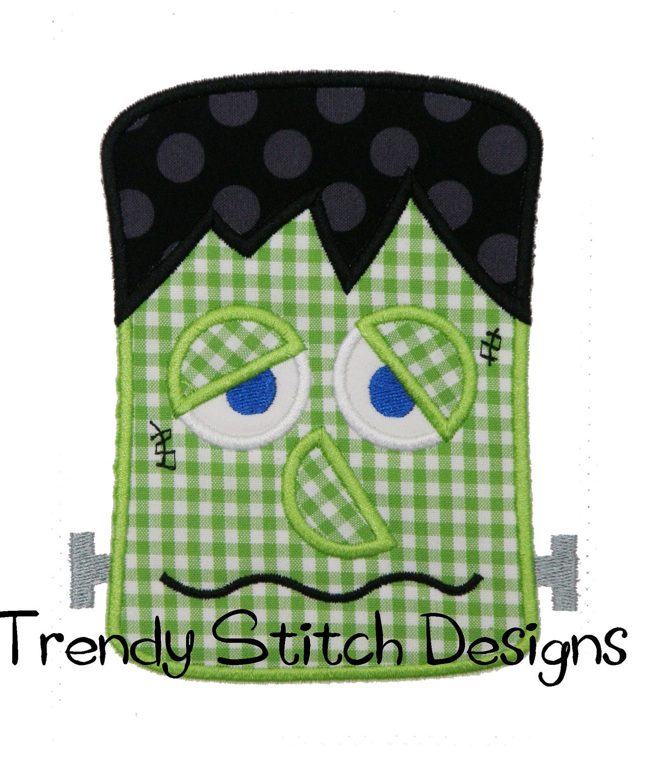 Frankenstein Applique Design Machine Embroidery Design INSTANT - Etsy