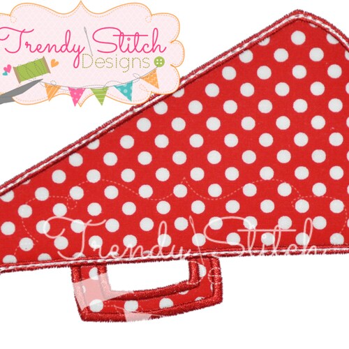 Megaphone Embroidery Design. Megaphone Mini. Machine - Etsy