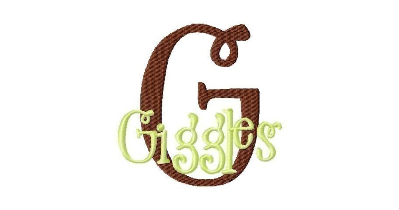 Grins and Giggles Font Machine Embroidery Design INSTANT DOWNLOAD BX - Etsy