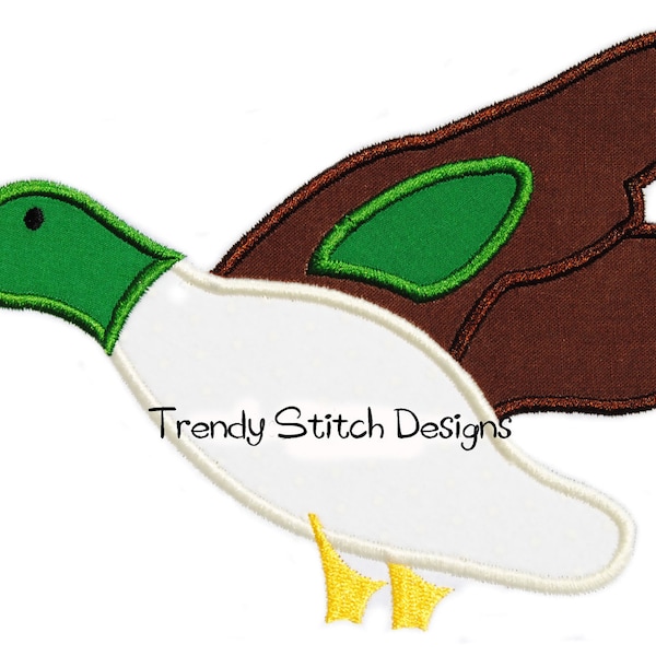 Duck Applique - Etsy