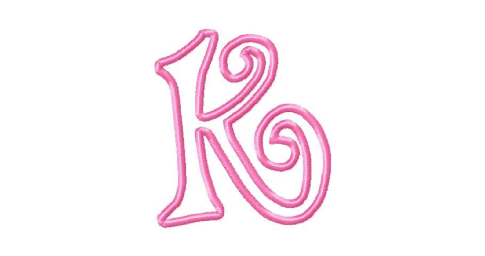 Pizazz Font Applique Design 4x4 and 5x7 Applique Machine Embroidery ...