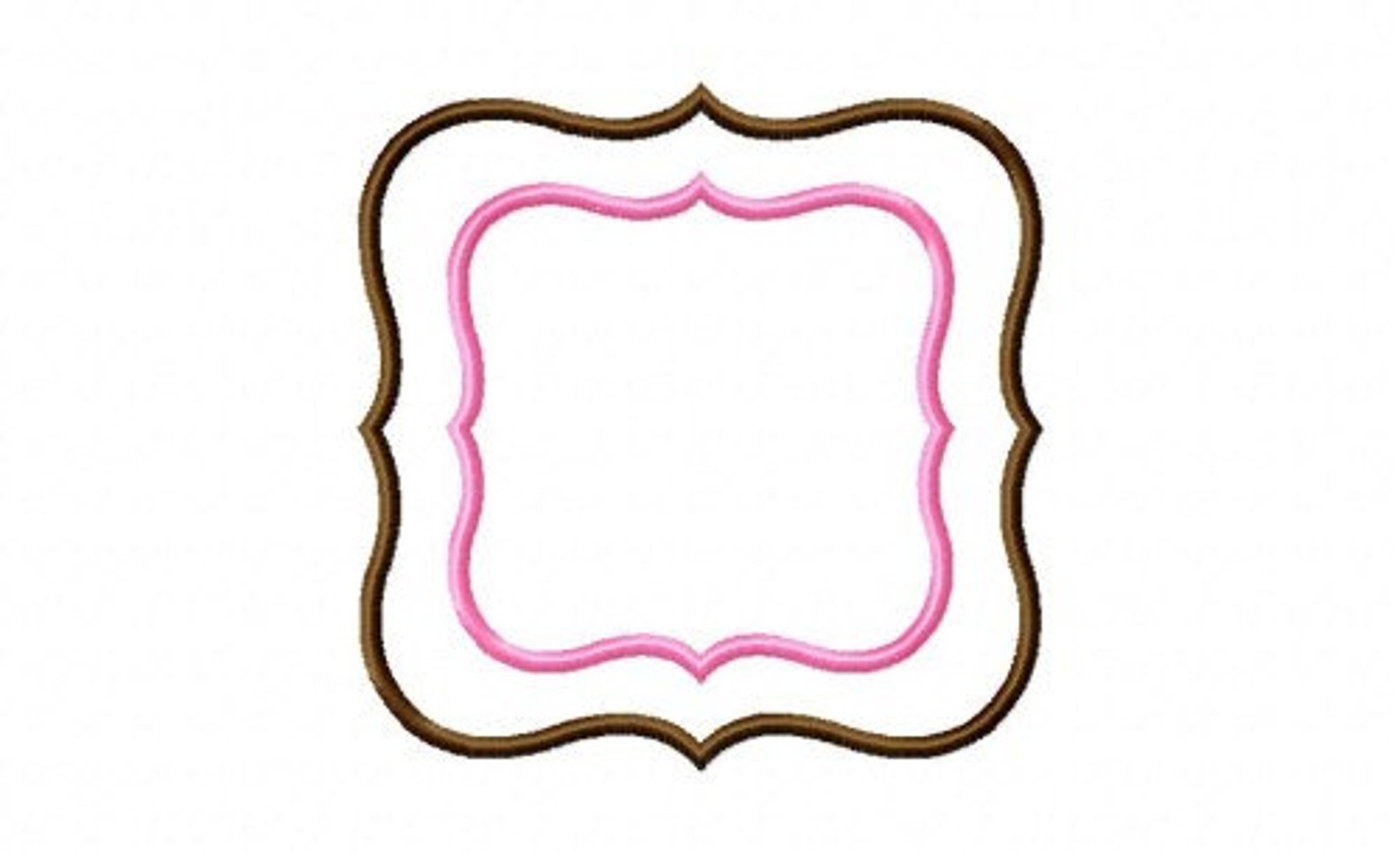 Frame 2 Applique Machine Embroidery Design INSTANT DOWNLOAD - Etsy