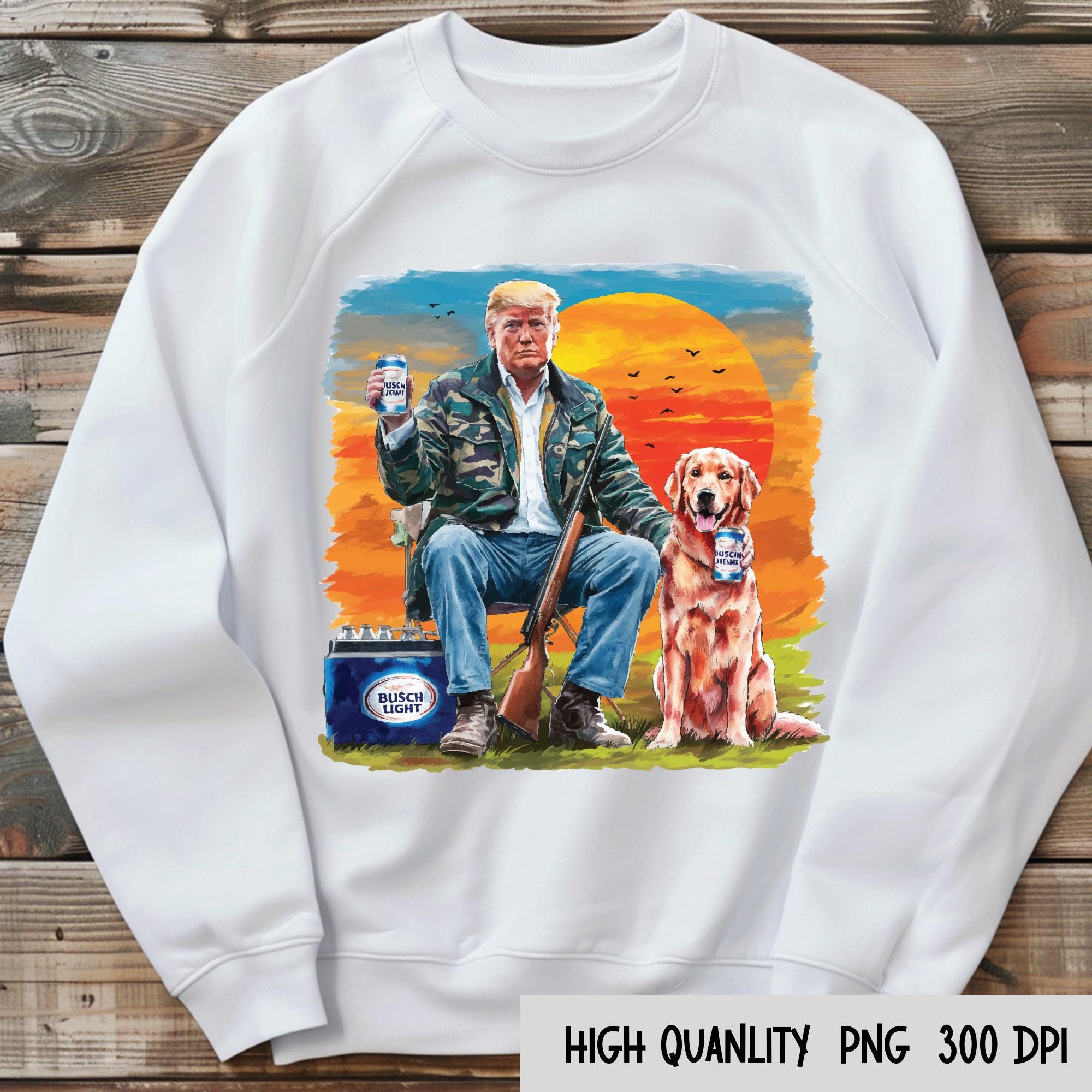 Trump Png, Trump Hunting Png, Trump Hunting Art, Outdoor Enthusiast ...