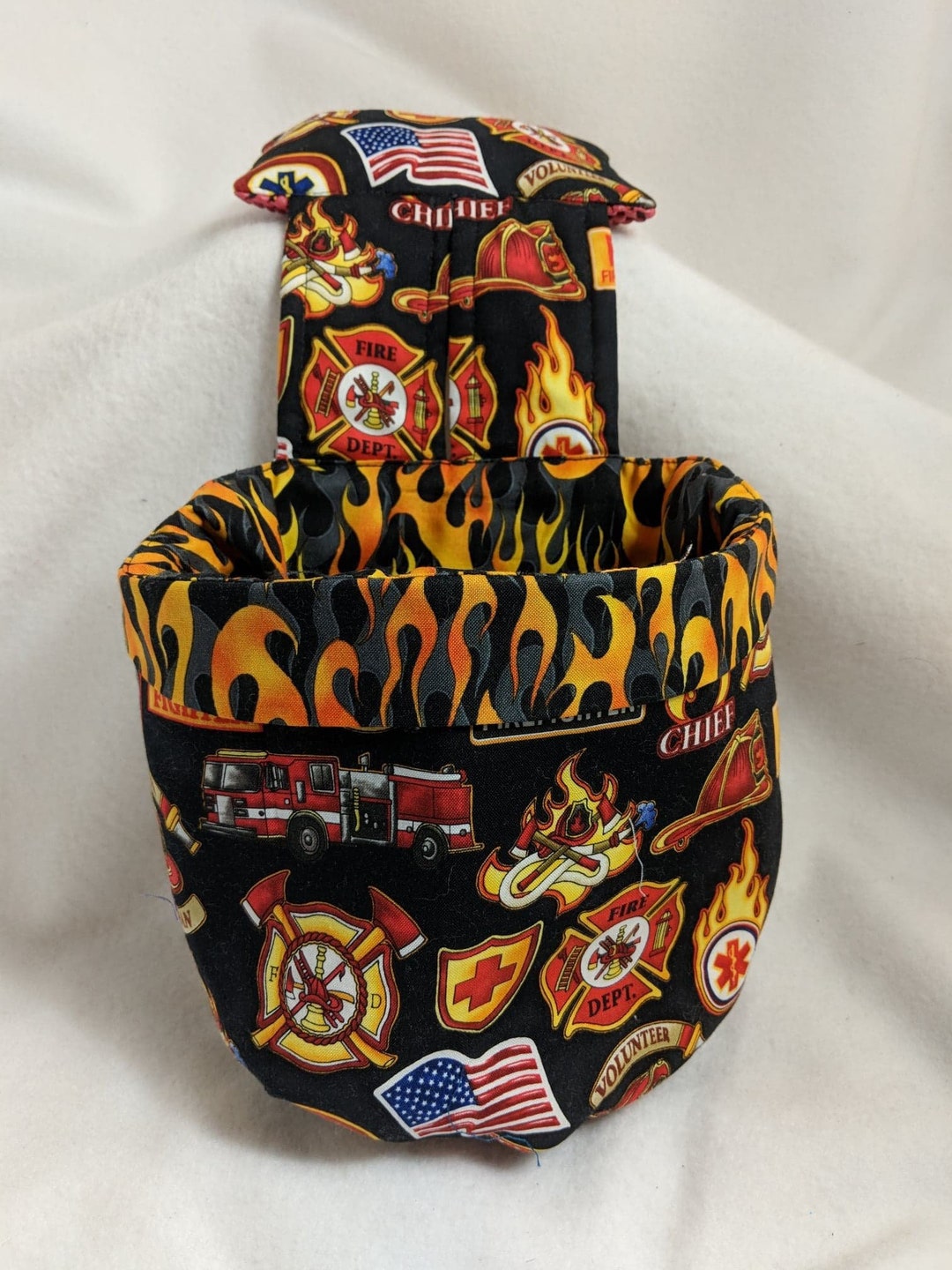 Stay Put Pouch Fireman Car Trash Bag - Etsy