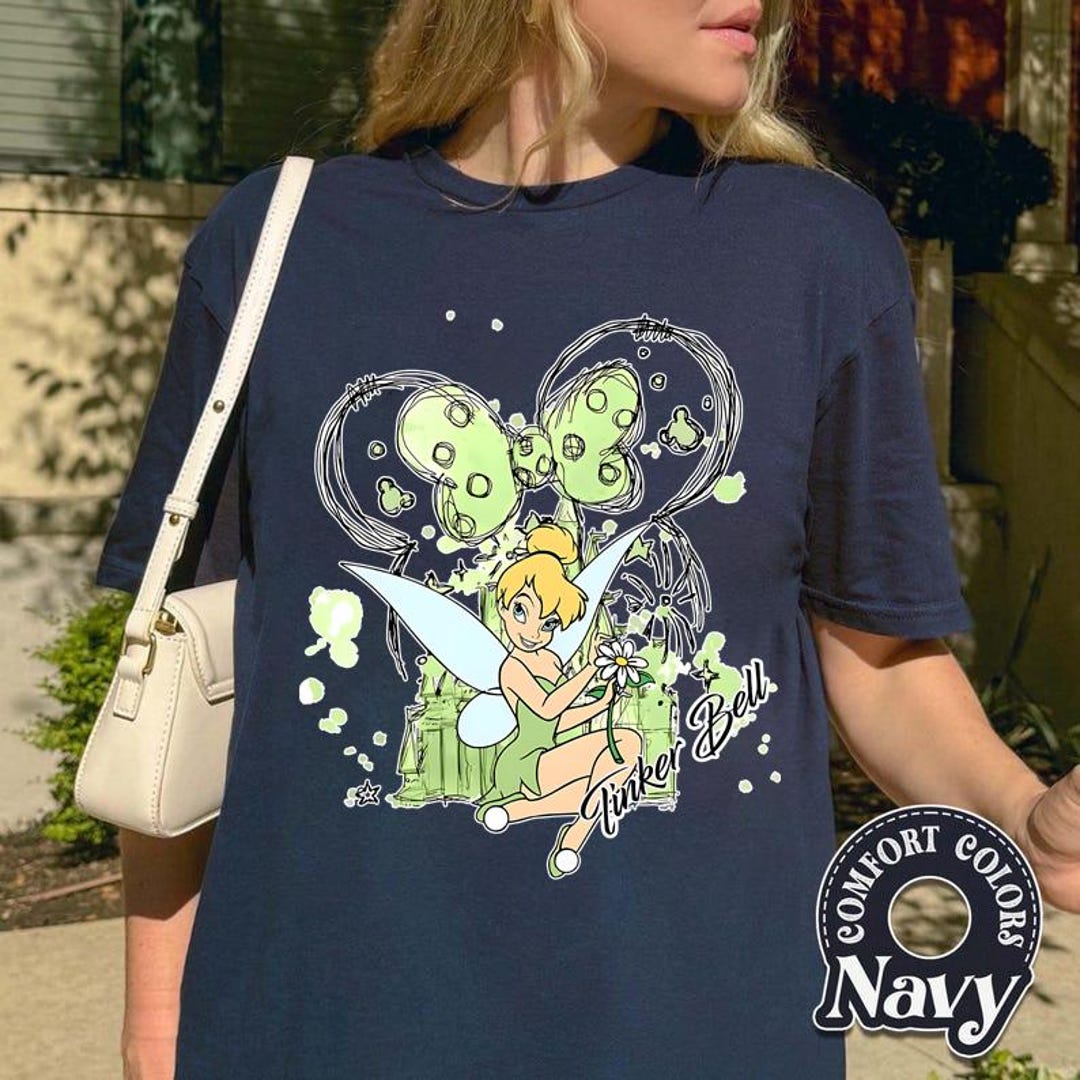 Tinkerbell T-shirt, Mouse Princess Shirt, Disney Tinkerbell Shirt, Disney Princess Tee, Princess ...