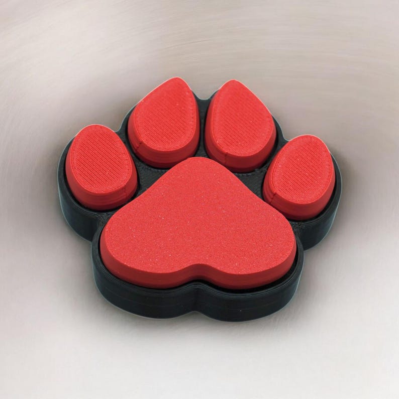 Pet Paw Print Fidget Clicker Custom Colors, Endless Clicks! - Etsy