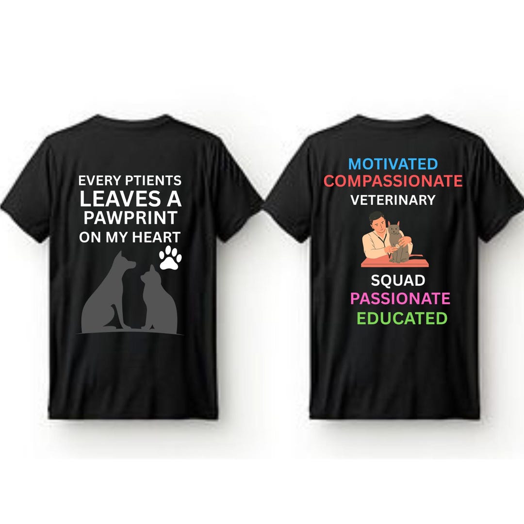 Veterinary Squad PNG Bundle | Motivational Quote for Vet Techs & Animal ...
