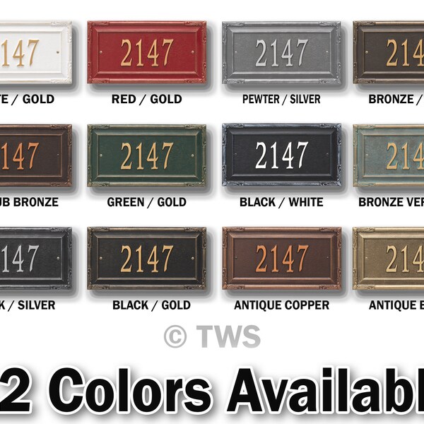 Street Number Sign - Etsy