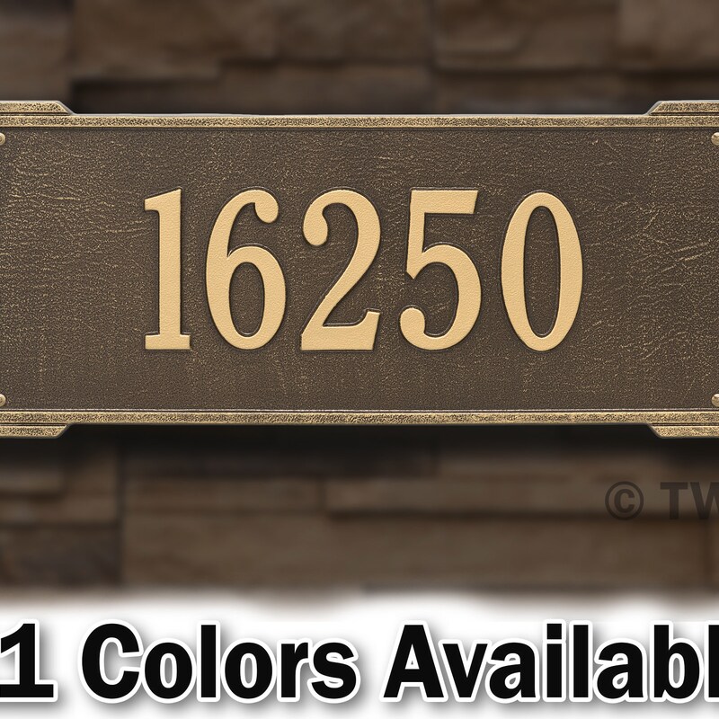 Address Plaque - Etsy