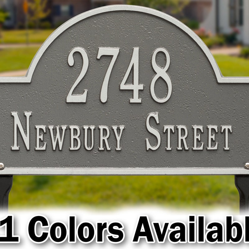 Unique Address Sign - Etsy