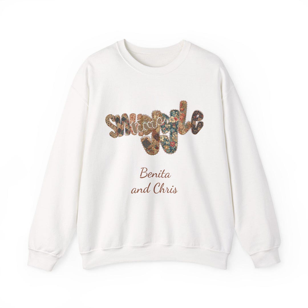 Snuggle Style Sweatshirt for Cozy Days | Perfect for Relaxation, Gifts ...