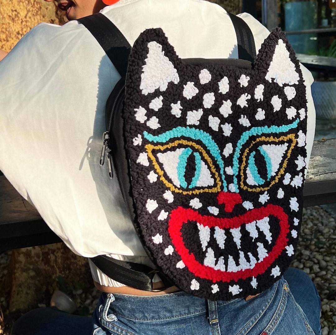 Ruckus the Cat Back Pack: Made by Elina Vildoza/created + Illustrated ...