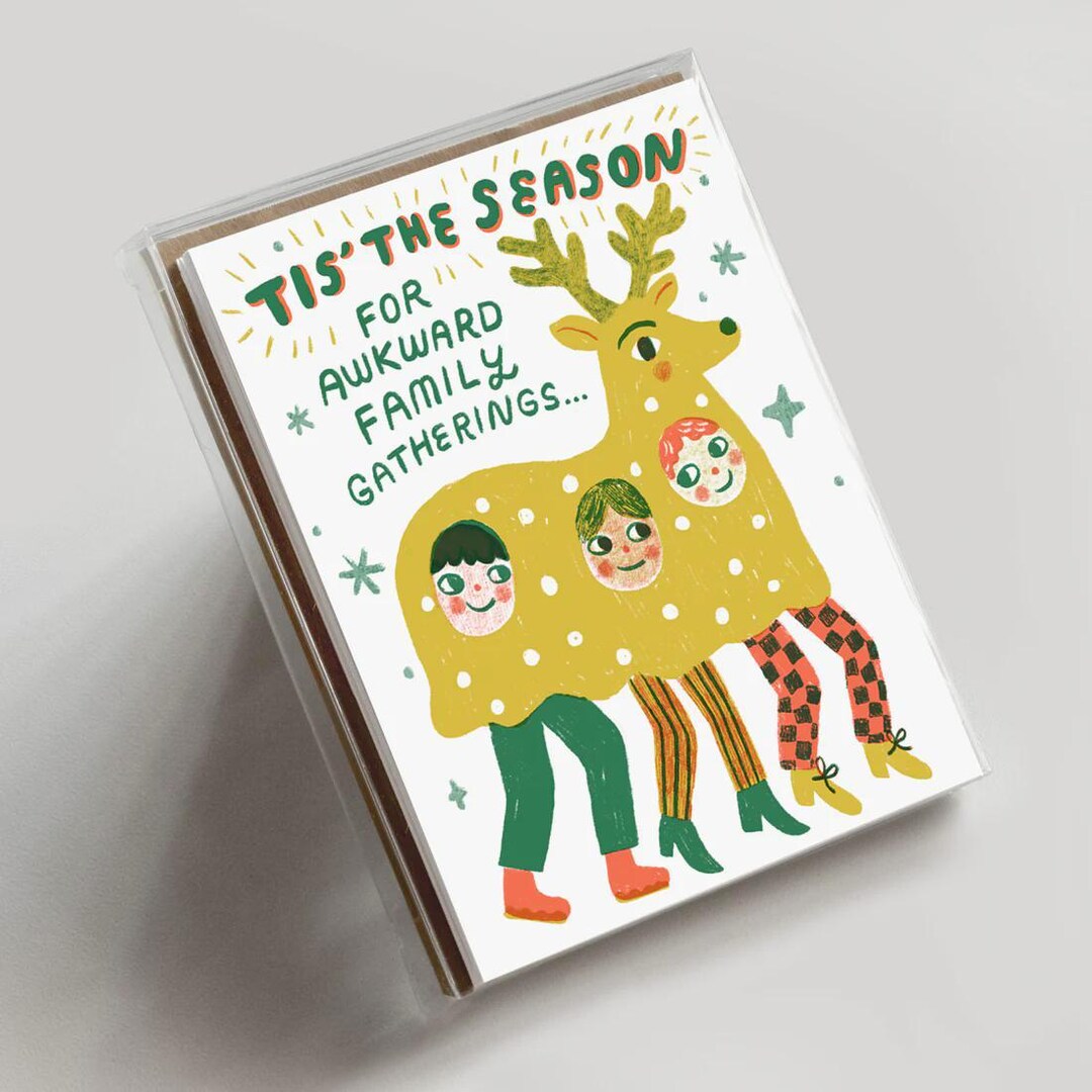 Box Set of Awkward Season Holiday Cards-6 Total - Etsy