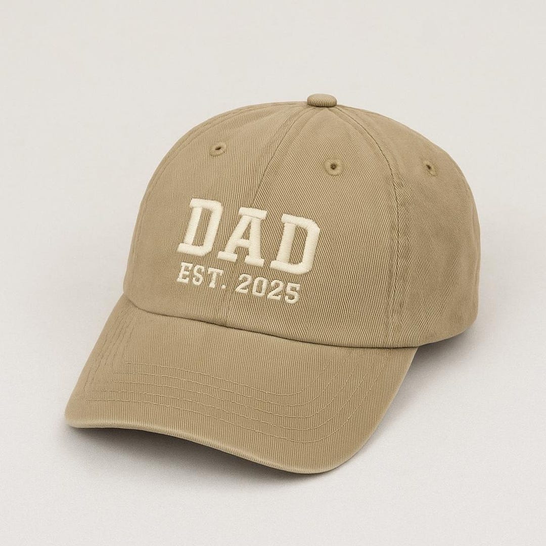 Personalized Embroidered Cap, Custom Mom & Dad Matching Hats, Memorial ...
