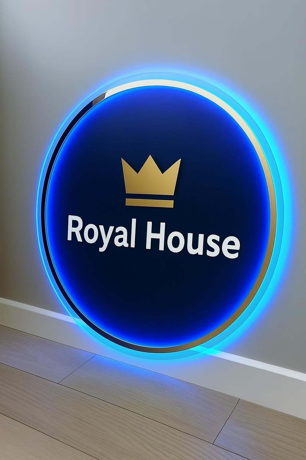 Custom LED Backlit Acrylic Business Logo Sign - Perspex Signage - Etsy