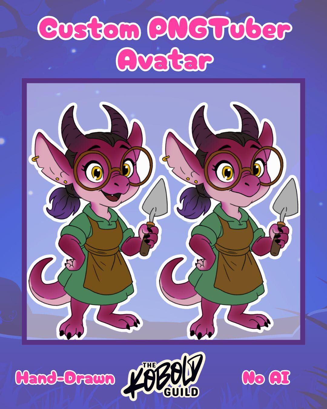 Streaming Pngtuber | Custom Reactive Character Art - Etsy