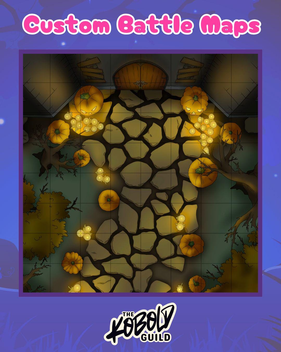 Custom Mini Battle Map (up to 10x10 Grid) | Printable & Vtt-ready | Dnd ...