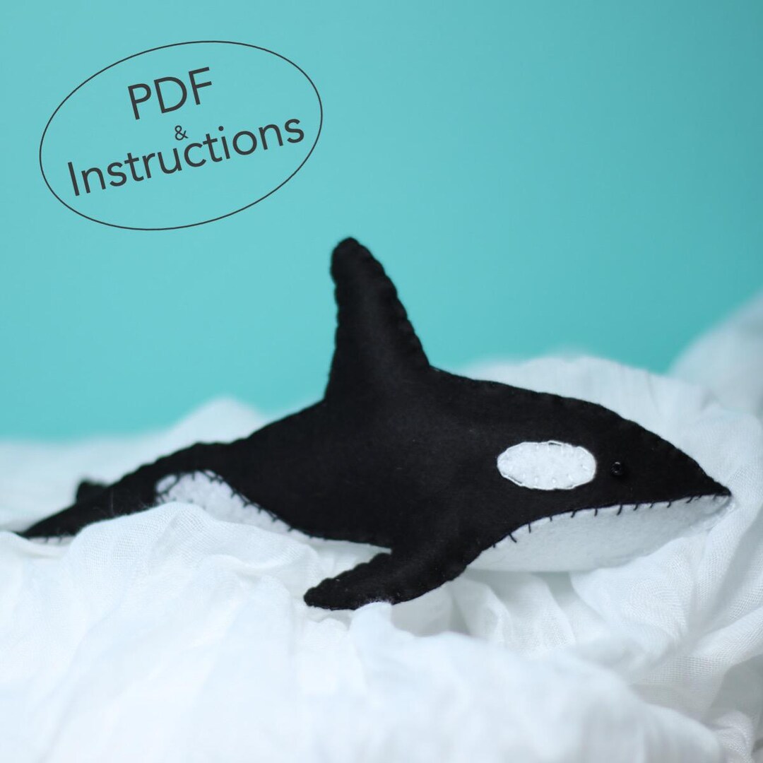 Orca Sewing Pattern Detailed Easy Instructions Digital PDF Pattern to ...