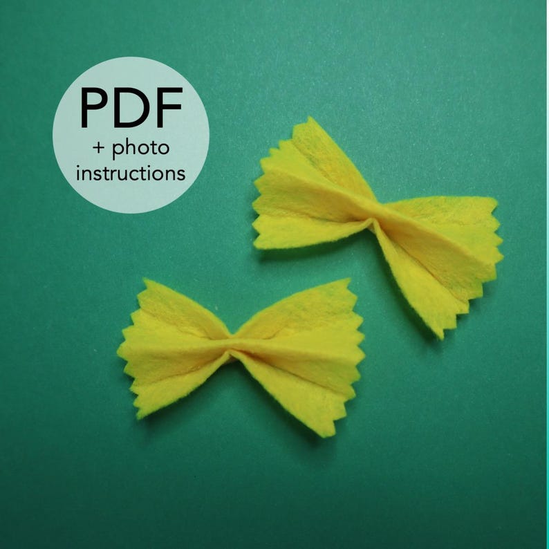 Pasta Set Sewing Pattern | Simple Instructions Digital PDF Gift ...