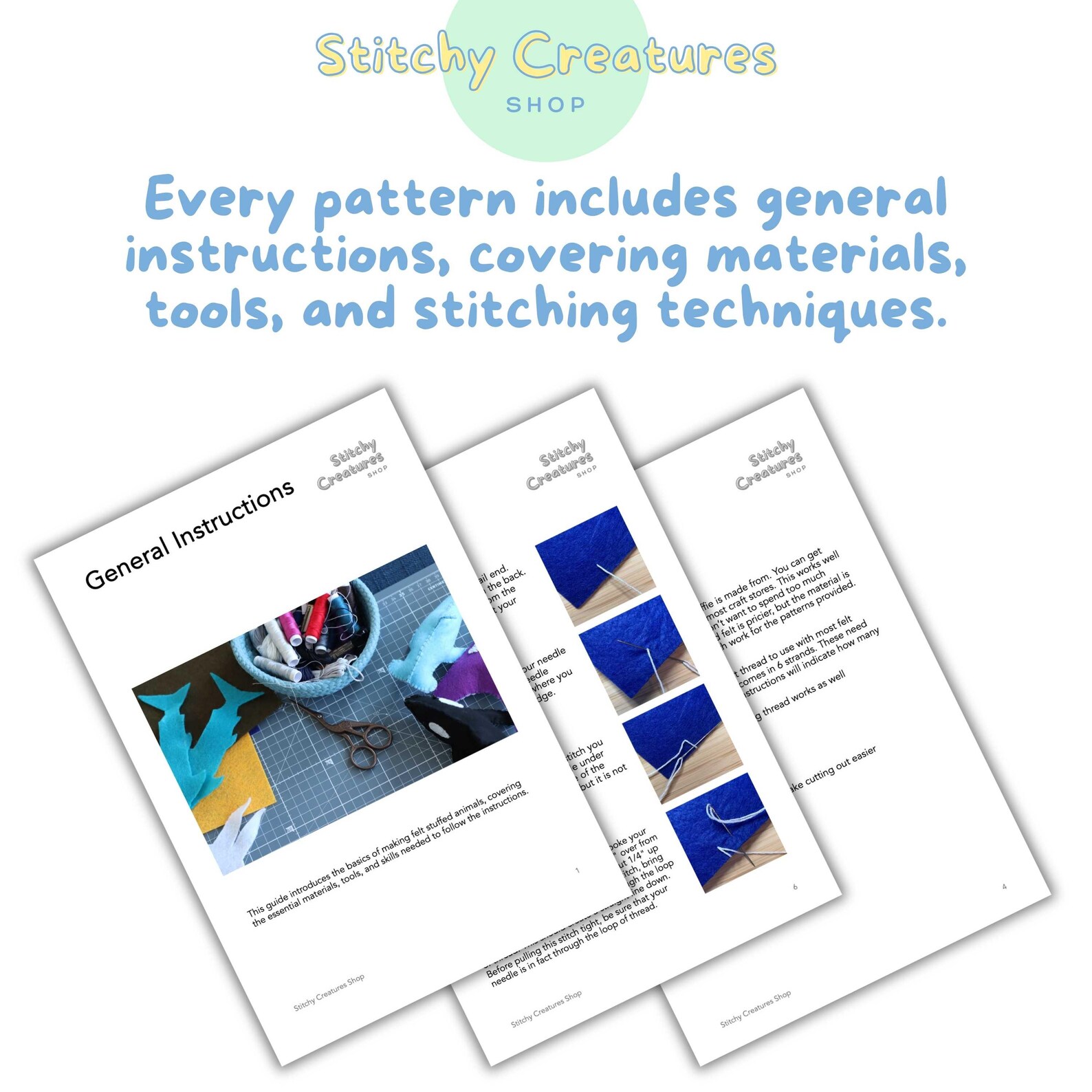 Hammerhead Shark Sewing Pattern | Simple Instructions Digital PDF Gift ...