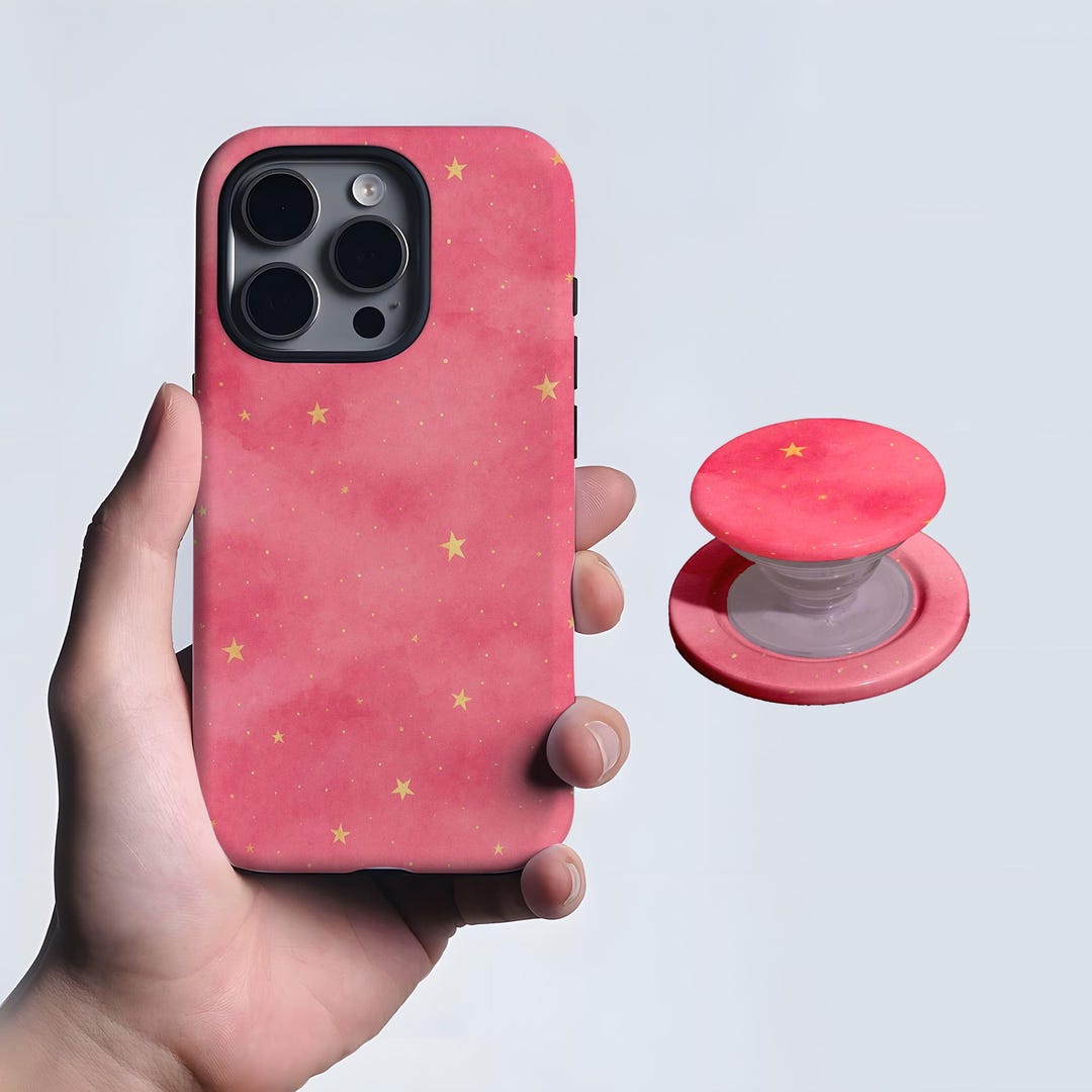 Starlight Phone Case, Pink and Sparkly, a Cute Gift Choice With iPhone ...