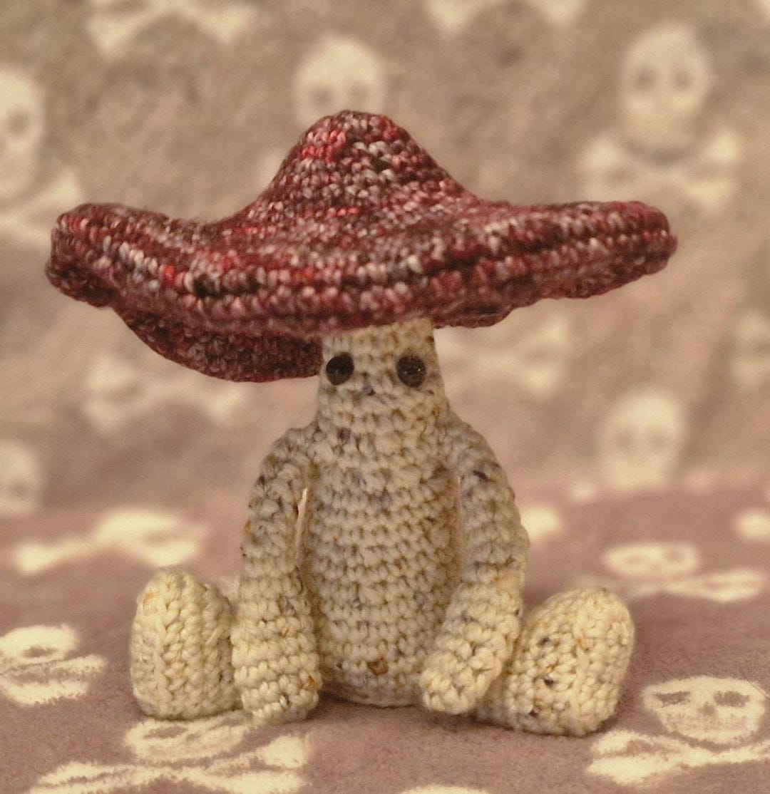 Mushroom Sprite With Wide Hat - Etsy