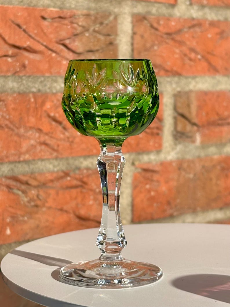 Bleikristall Glaser Handgeschliffen