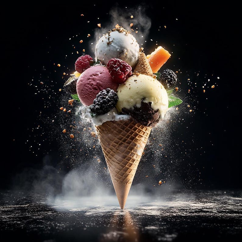 Midjourney Prompt Epic Food Photos, Gourmet Creations Art, High-end ...