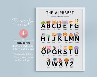 Animal ABC - Etsy