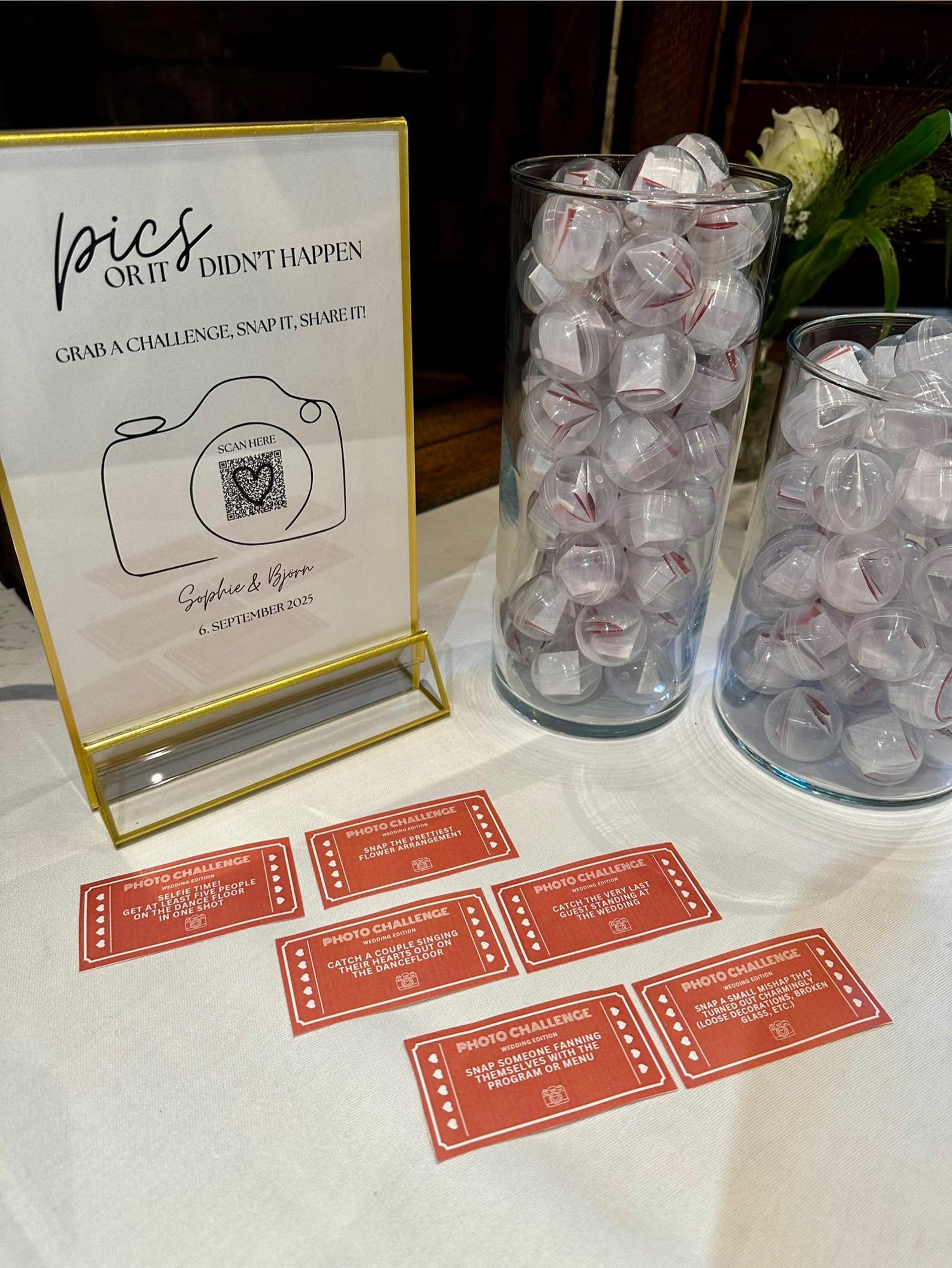Wedding Photo Challenge Game Printable | 144 Fun Photo Prompts ...