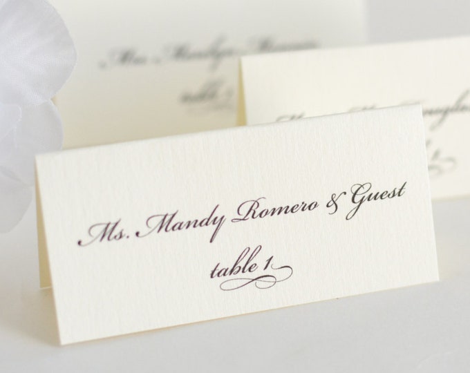 Event Place Cards/escort Cards - Etsy