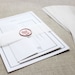 Translucent Vellum Belly Bands, Clear Vellum Band for 5 X 7 Invitations ...