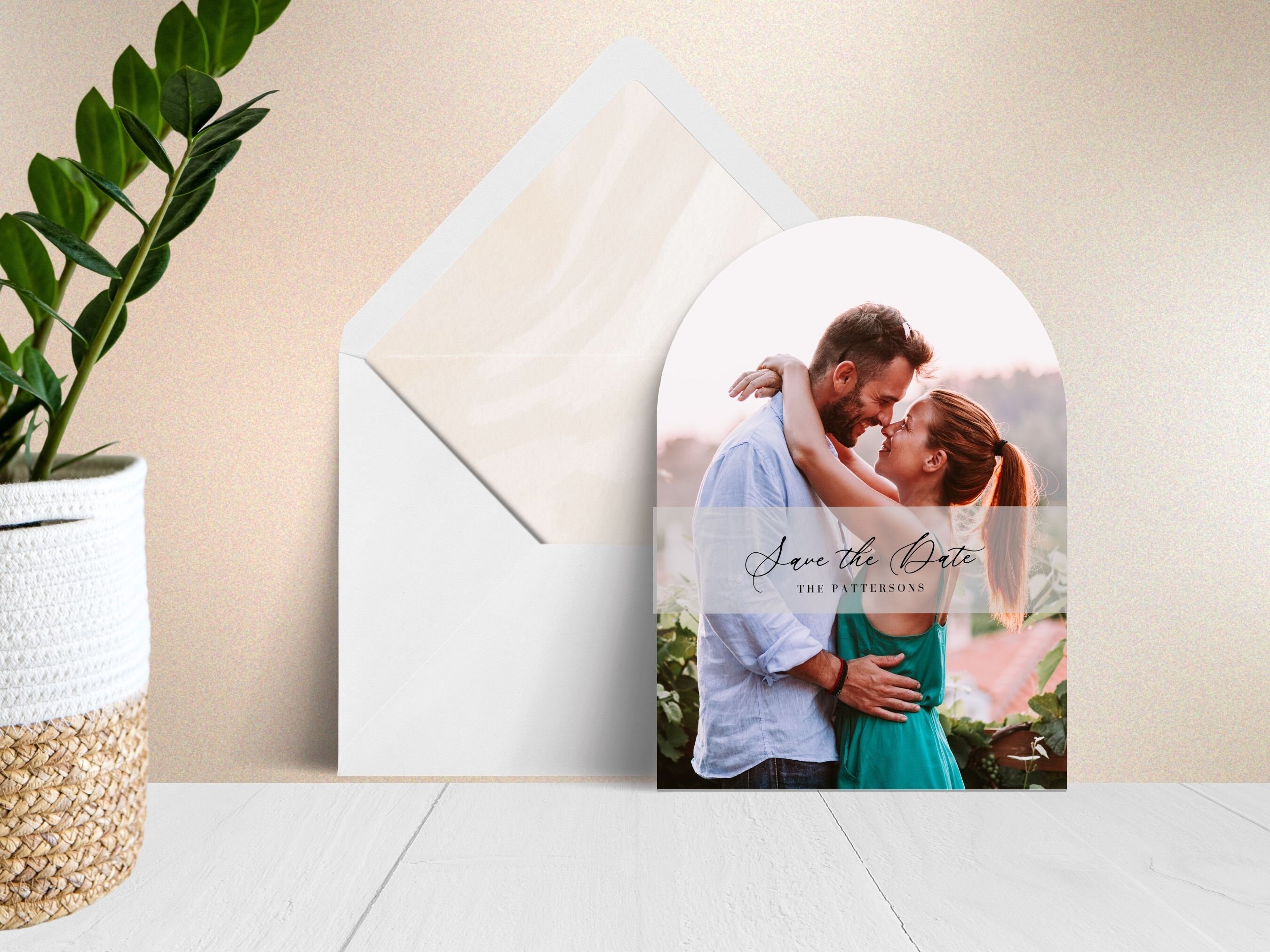 Custom Vellum Belly Bands, Personalized Belly Band for 5 X 7 ...