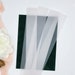 Vellum Belly Bands for 5 X 7 Wedding Invitations Translucent - Etsy