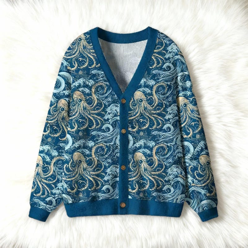 Octopus Sweater - Etsy
