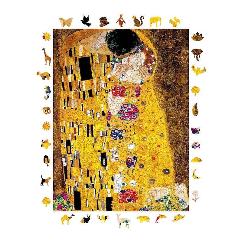 Gustav Klimt Jigsaw Puzzle - Etsy UK