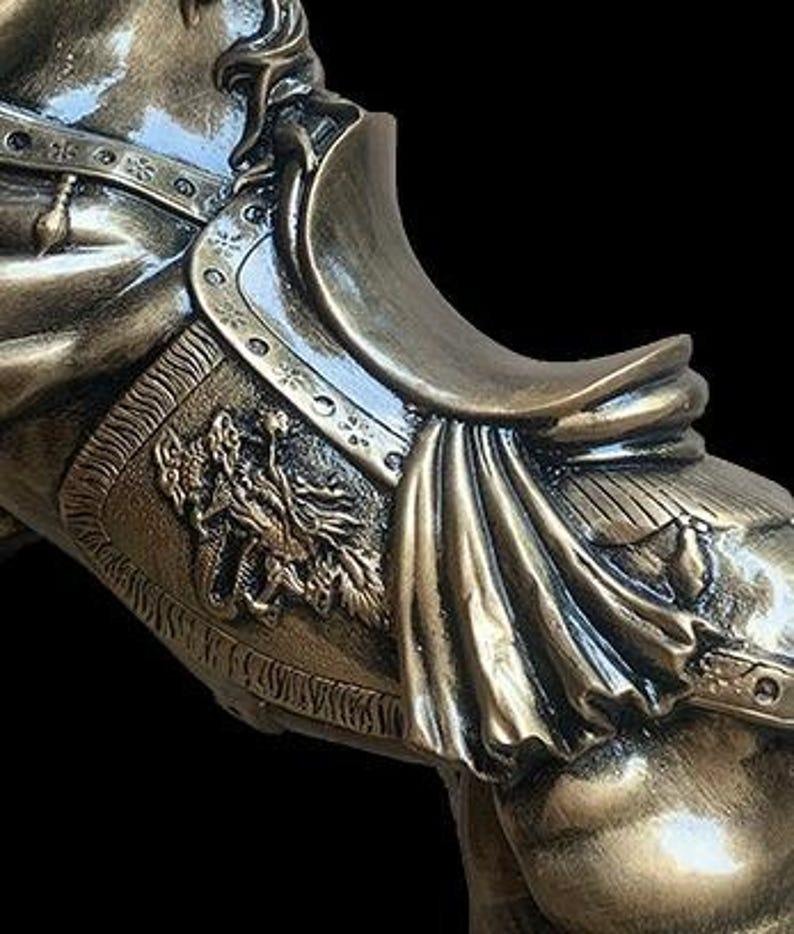 Royal Horse Sculpture | Handcrafted Equine Statue | Unique Home Decor ...