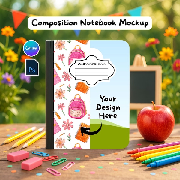 Composition Notebook Cover - Etsy