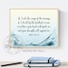 Christian Wall Art Set, Ocean Prints, Nautical Wall Decor, Scripture ...