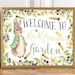 Welcome to Mr Mcgregor's Garden, Printable Peter Rabbit Sign, Mr Mc ...