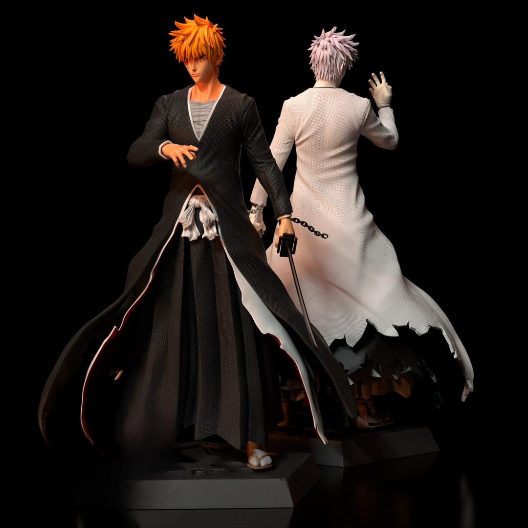Bleach Diorama STL File - High Quality Ichigo & Ywach 3D Printable ...